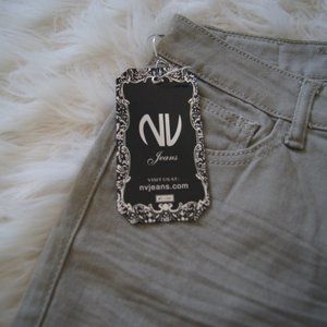 NV Jeans | Jeans | Nv Jeans Tan Size 5 Cotton Spandex | Poshmark